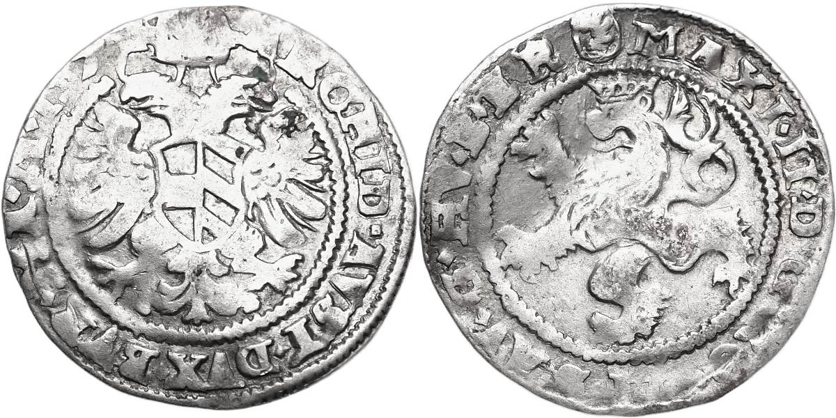 Maxmilian II. 1564 - 1576, Bílý groš 1574 | Numismatika, výkup zlata ...